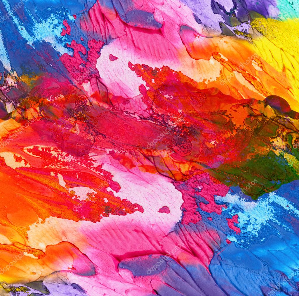 Abstract acrylic hand painted background — Stock Photo © Tihon6 #9757856
