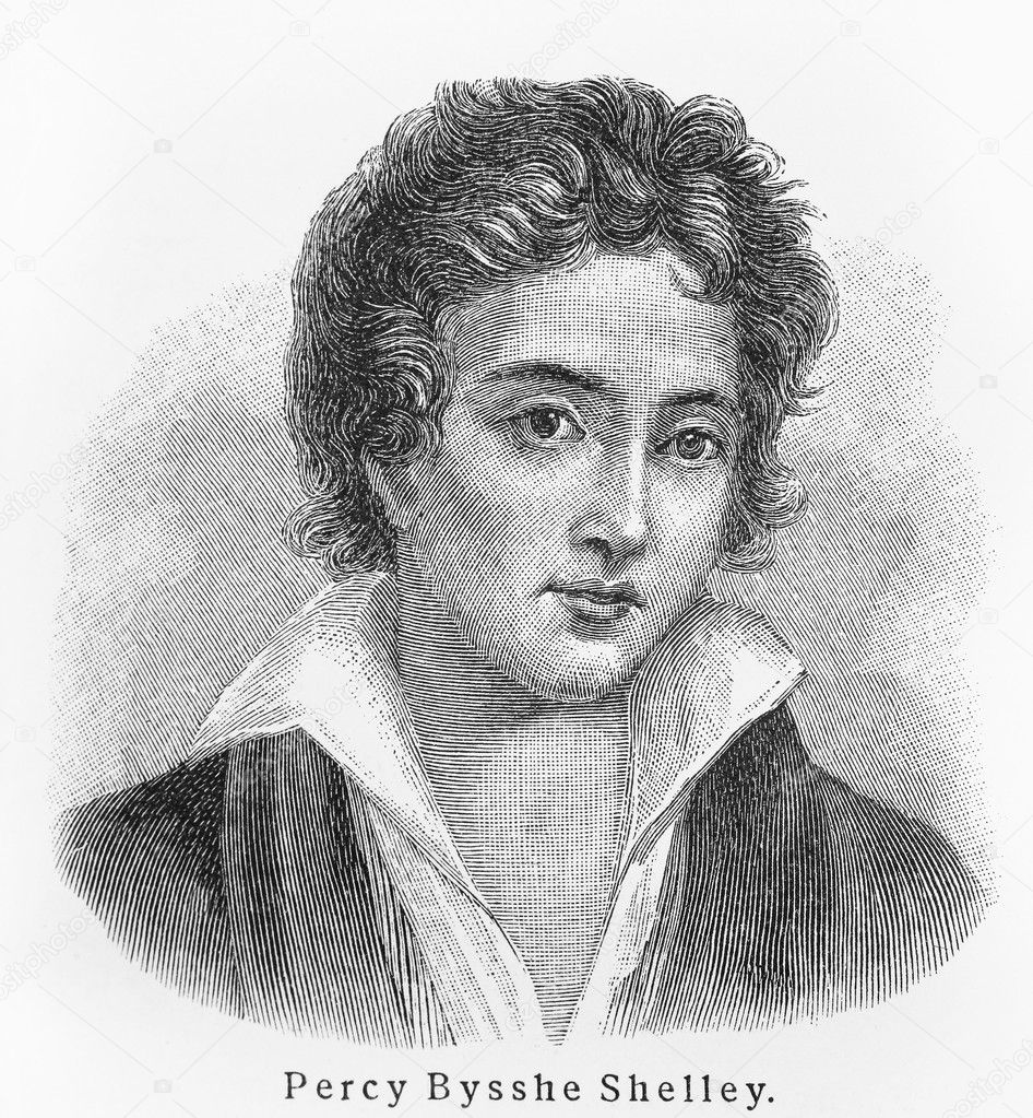 Percy Bysshe Shelley — Stock Photo © Nicku #8970636 Percy Bysshe Shelley — Stock Photo © Nicku #8970636