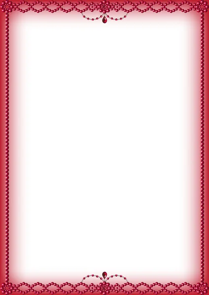 Ruby Bead Border — Stock Vector © jayteel #8712201 Ruby Bead Border — Stock Vector © jayteel #8712201