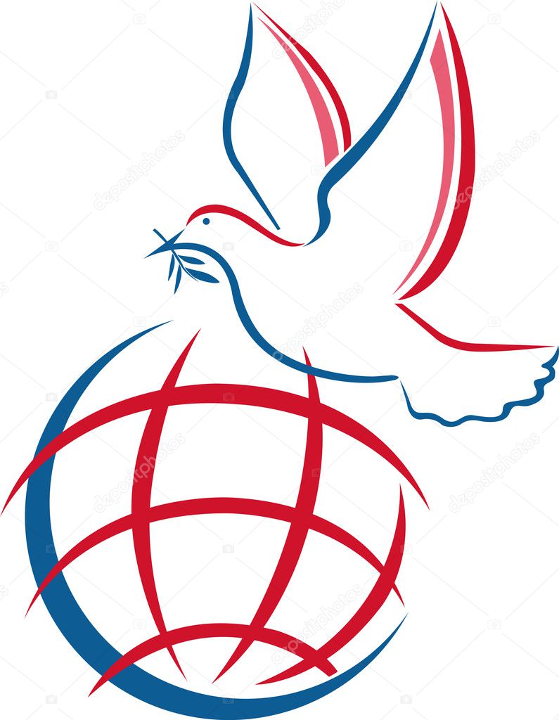 Peace dove — Stock Vector © magagraphics #9744360 Peace dove — Stock Vector © magagraphics #9744360