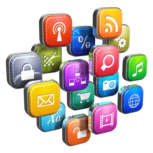 Software concept: cloud of program icons Stock Photo by ©scanrail 7103333