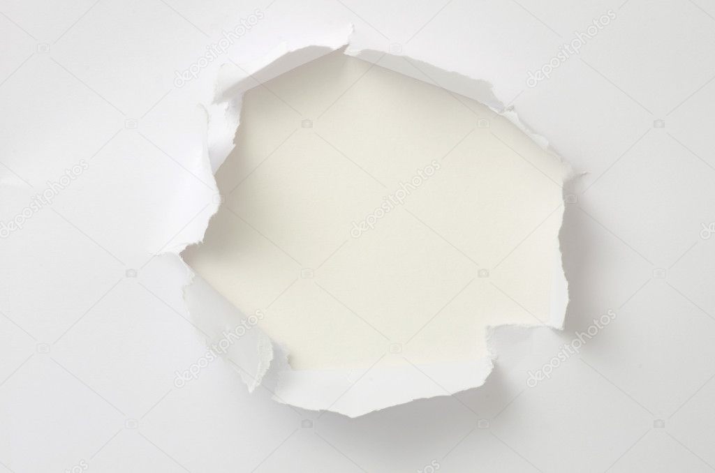 Papel roto — Foto de stock #8053109 © Pakhnyushchyy