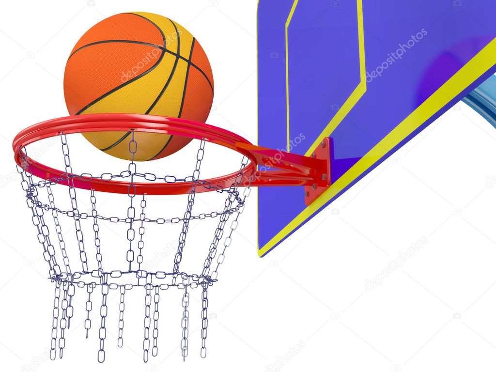 Basketball baske — Stock Photo © nikolaich #10304705