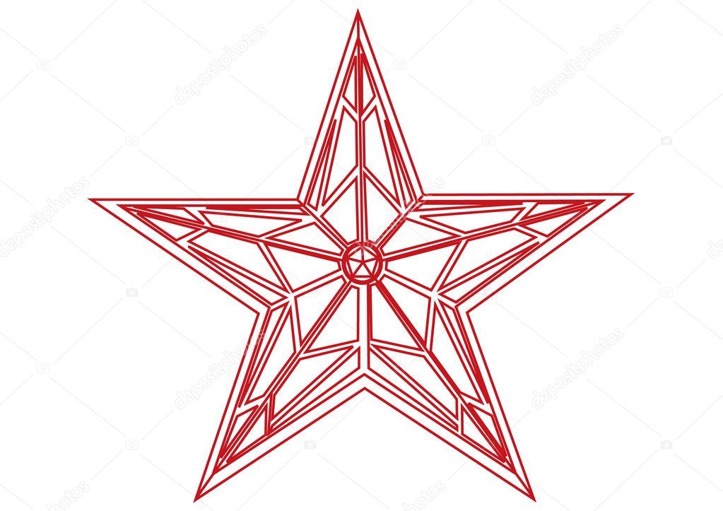 Estrella del Kremlin Vector de stock por ©megastocker 10137656