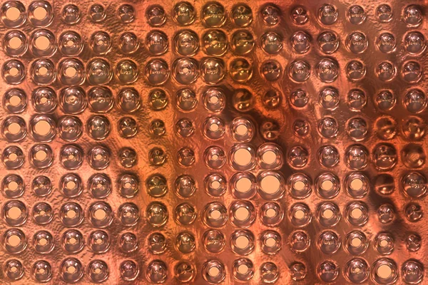 Copper bump plate, hammered metal — Stock Photo © mettus #9986389