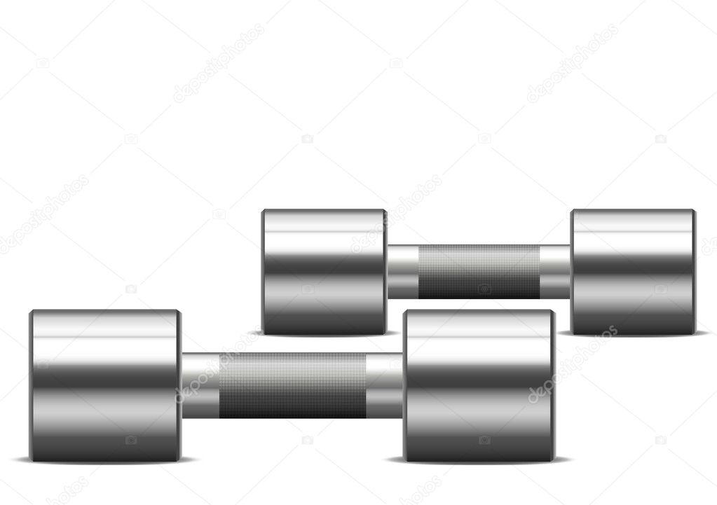 Dumbbell Stock Vector by ©Denchik 9581033