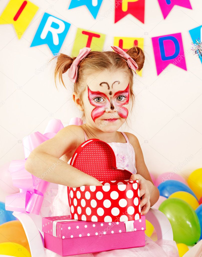 Child birthday party . — Stock Photo © poznyakov #10519538