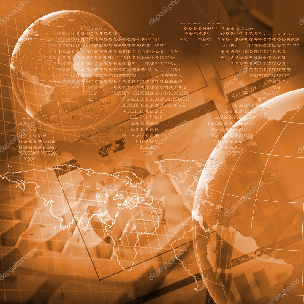Global financial color charts and graphs Stock Photo by ©SergeyNivens ...