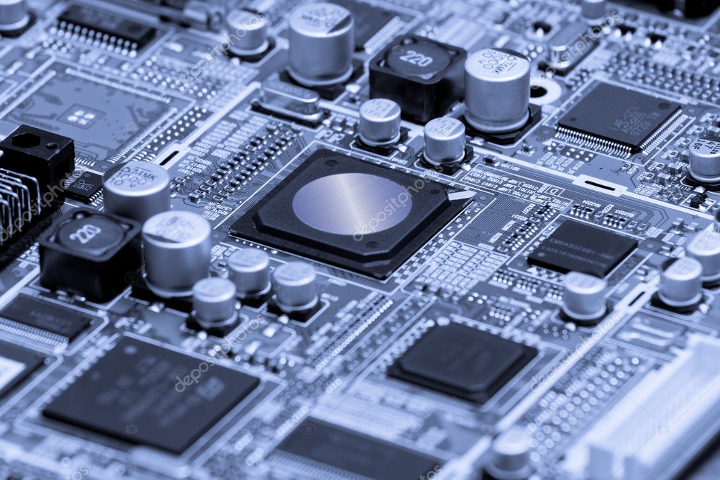 Microelectronics — Stock Photo © Raimundas #8018592