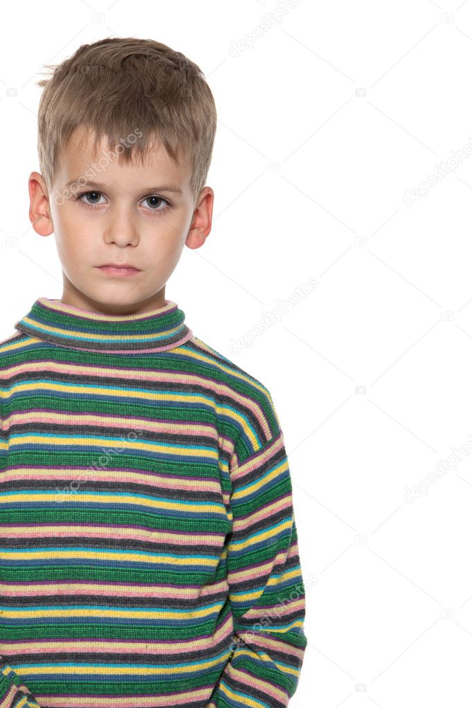 Cute boy anger Stock Photo by ©bloodua 9065957