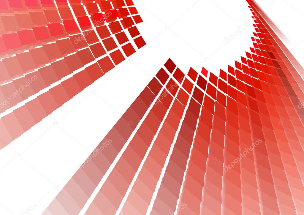 Red techno background Stock Vector by ©Trinity 9303092