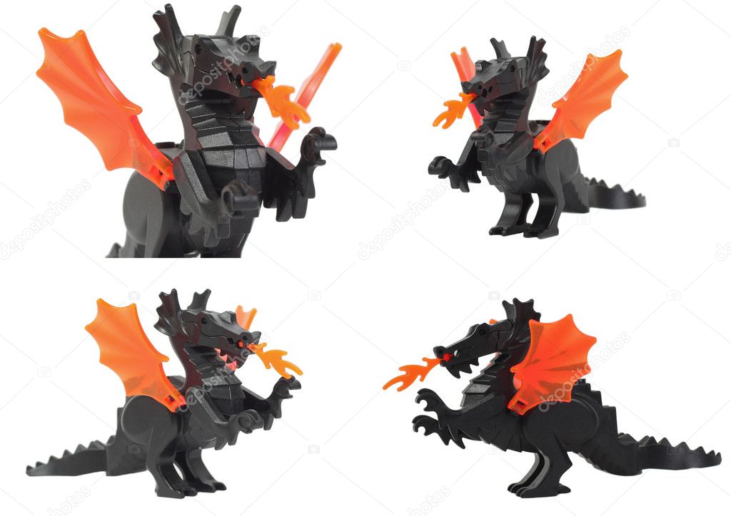 Toy dragon, draco lego Stock Photo by ©Viktor4ik 10220631