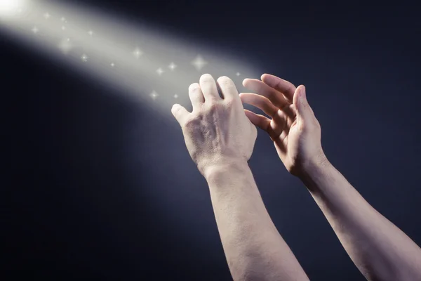 Prayer raised hands - Stock Image - Everypixel