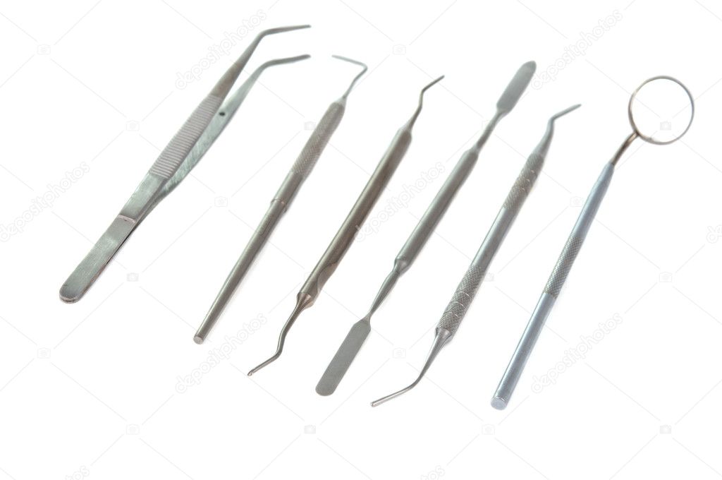 Dental tool isolated Stock Photo by ©ksena32 8436528