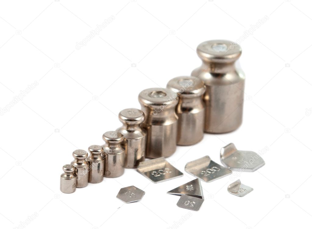 A set of precision weights Stock Photo by ©ksena32 9017919