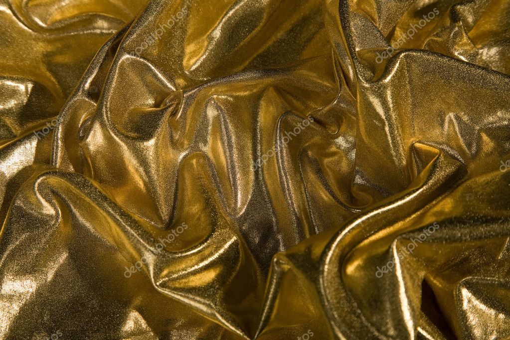 Abstract gold fabric fold — Stock Photo © Demian #9187480