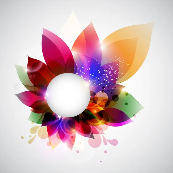 Multicolor lotus — Stock Vector © suriko #5573503