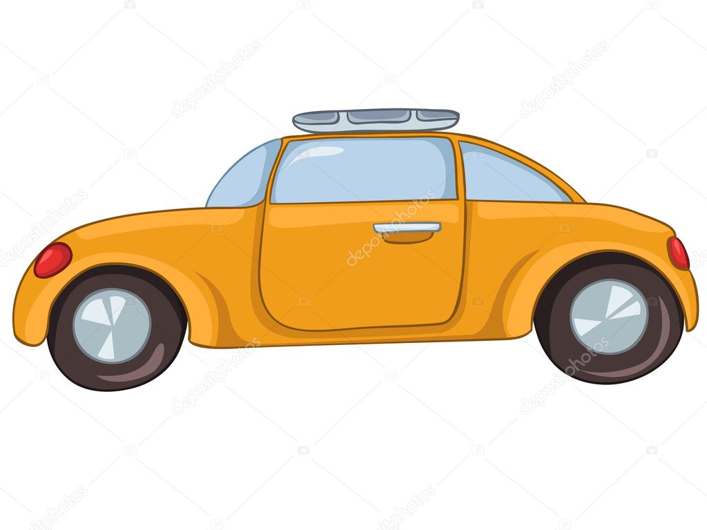 Comic-Auto — Stockvektor © rastudio #8717280