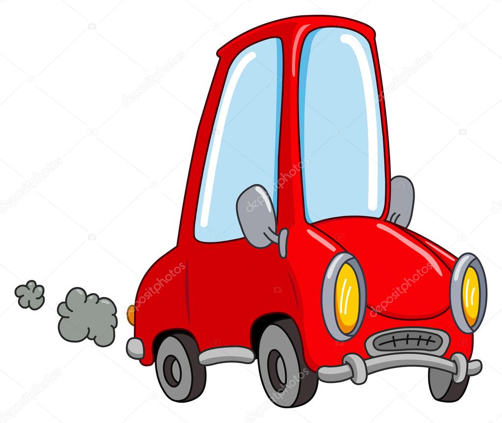 auto di cartone animato — Vettoriali Stock © yayayoyo #8192292