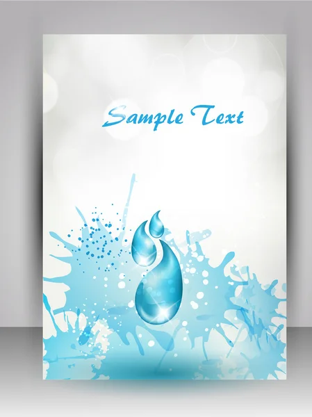 Digital water splash Vector Art Stock Images | Depositphotos