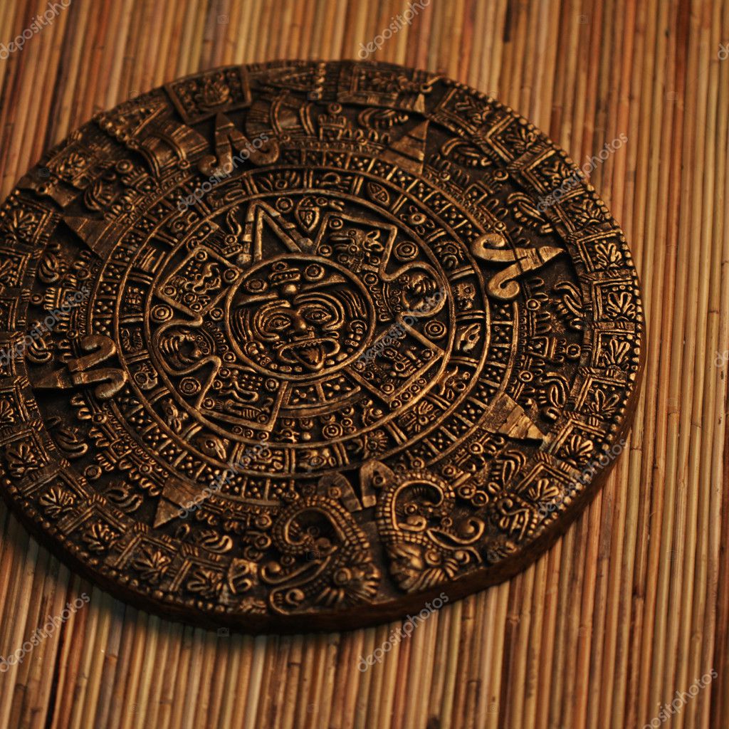 Ancient Mayan Calendar — Stock Photo © KrisCole #8861299