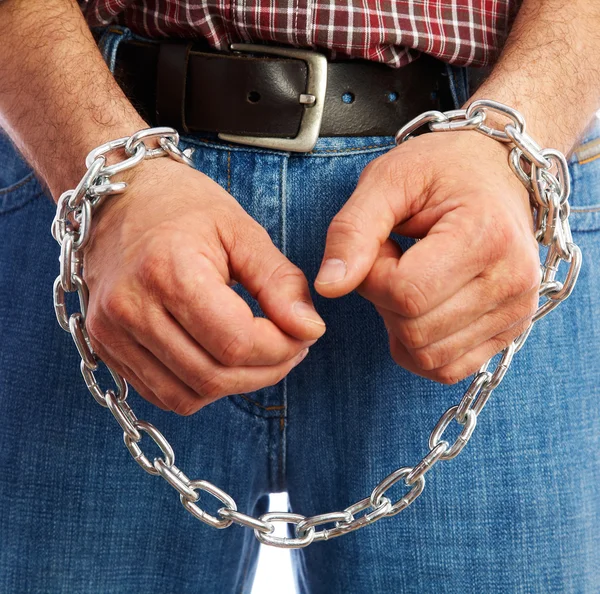 Hands in chains Stock Photo by ©stevanovicigor 15791041