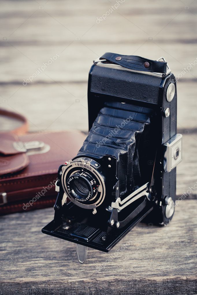 Folding Camera — Stock Photo © sabinoparente #9292352