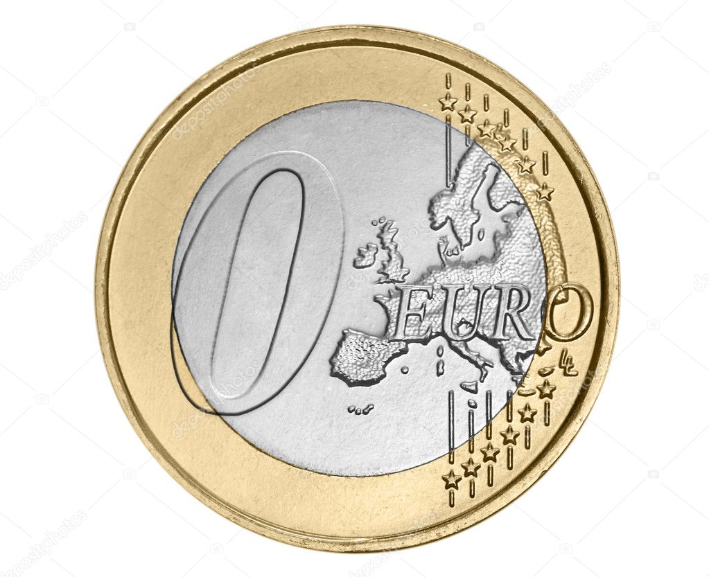 Zero euro coin — Stock Photo © mpanch #10475409
