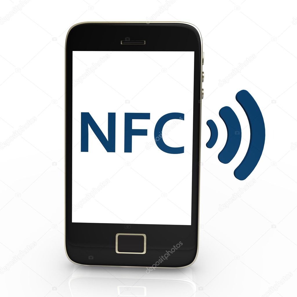 NFC Smart Phone — Stock Photo © limbi007 #8706713