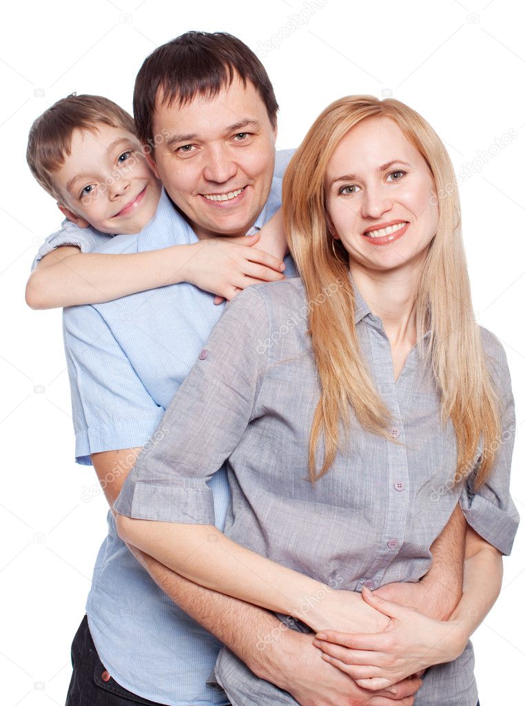 Happy family Stock Photo by ©TatyanaGl 10378943