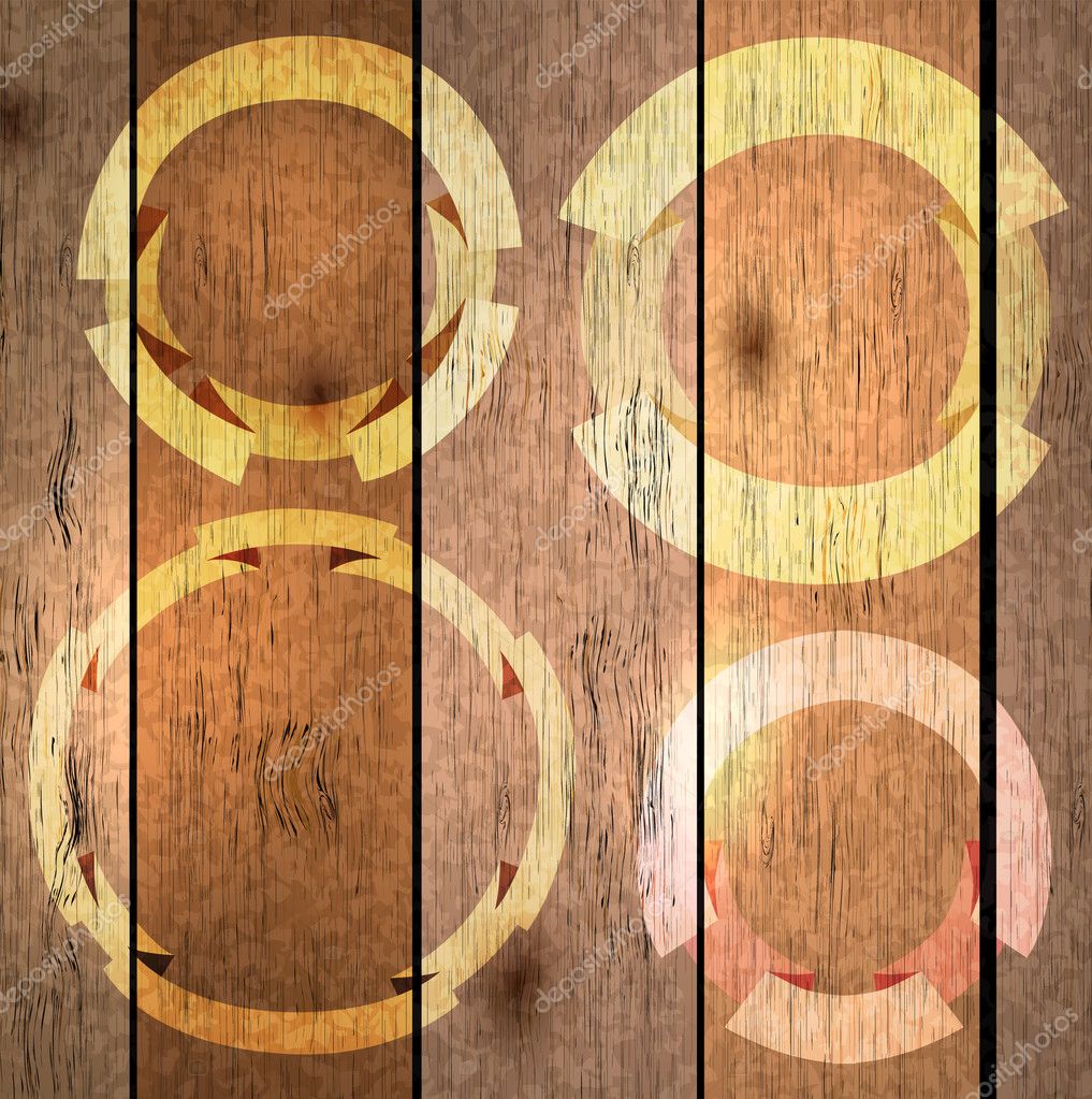 Wood texture background with labels Stock Vector Image by ©Vasilek #9706344