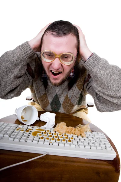 Goofy person computer Stock Photos, Royalty Free Goofy person computer ...