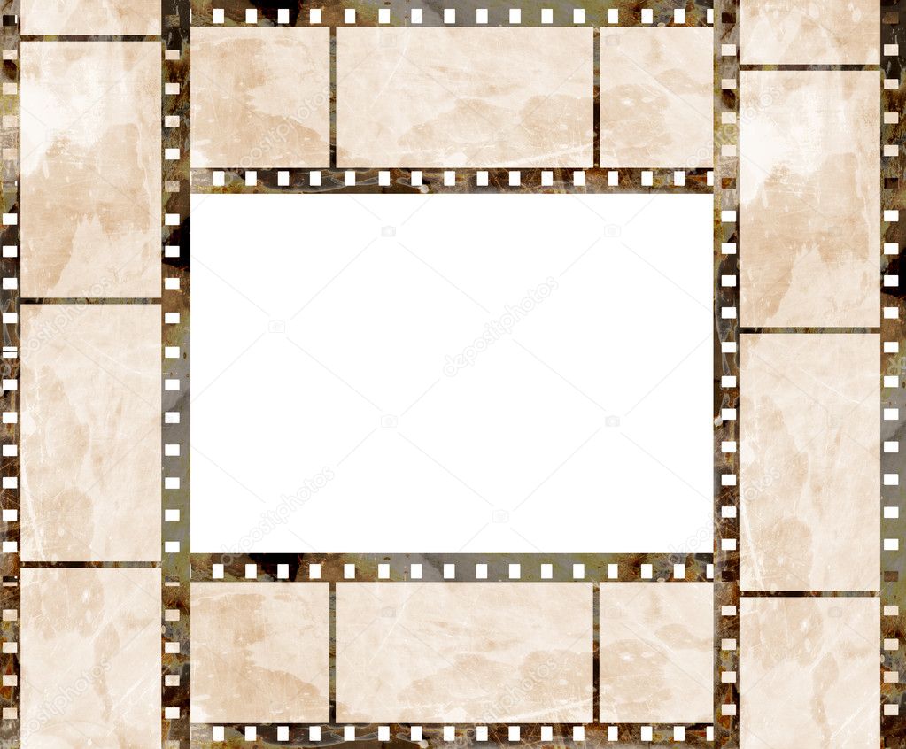 Old film strip frame — Stock Photo © Molodec_ #8659935