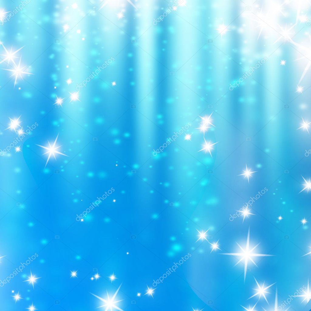 brillantes destellos de un azul suave — Foto de stock © Моlodec #8832690