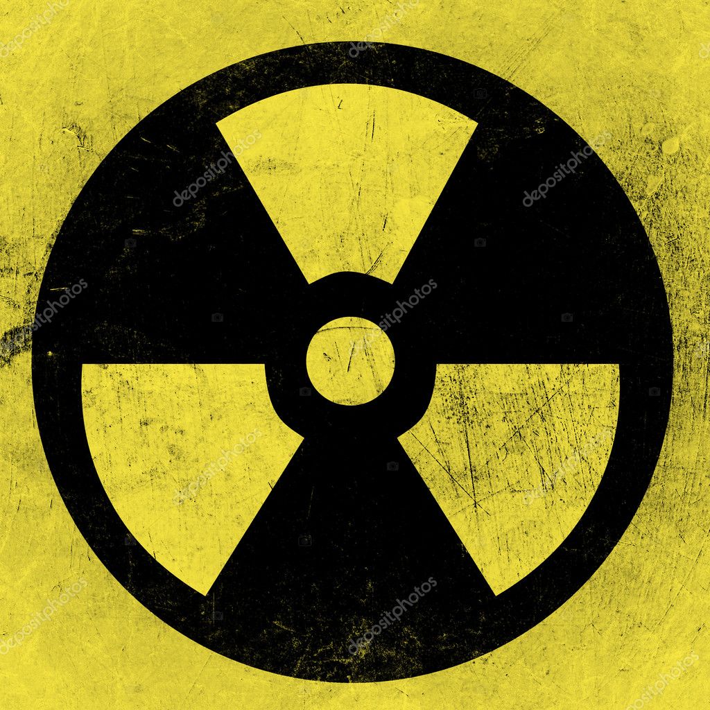 Símbolo de radiactividad — Foto de stock © Molodec_ #9848805