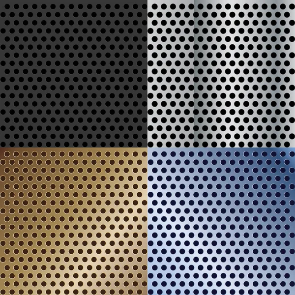 Metalic textures Vector Art Stock Images | Depositphotos