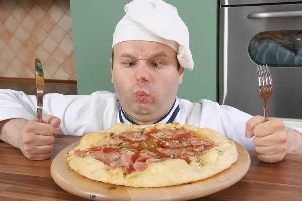 ᐈ Pizza chef stock photos, Royalty Free of pizza restaurant images ...