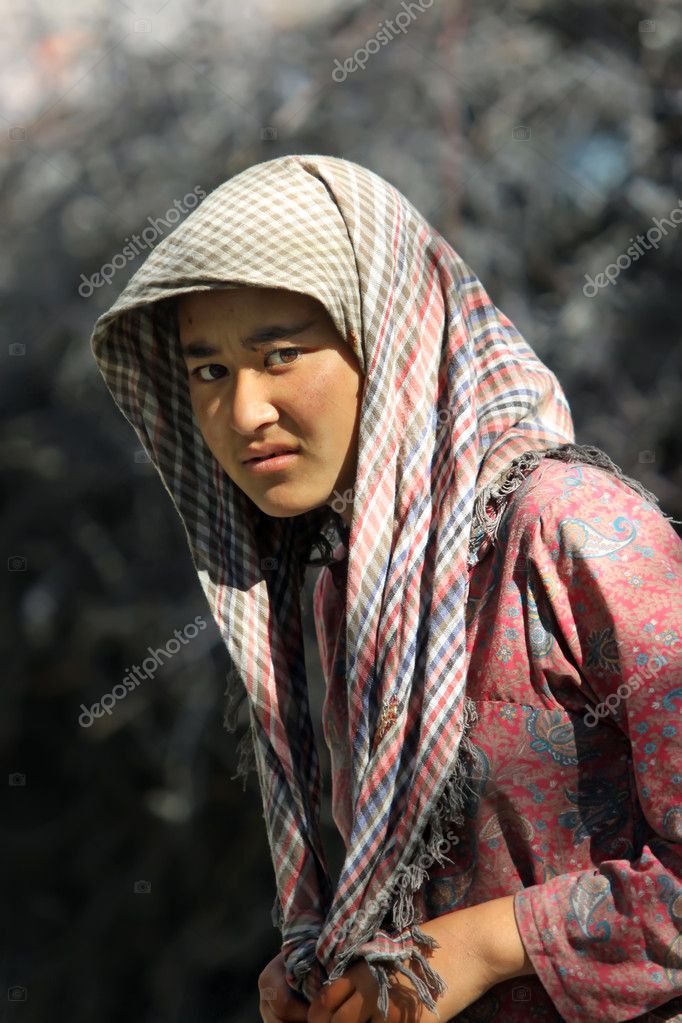 Indian rural girl — Stock Photo © geniuslady #9508092