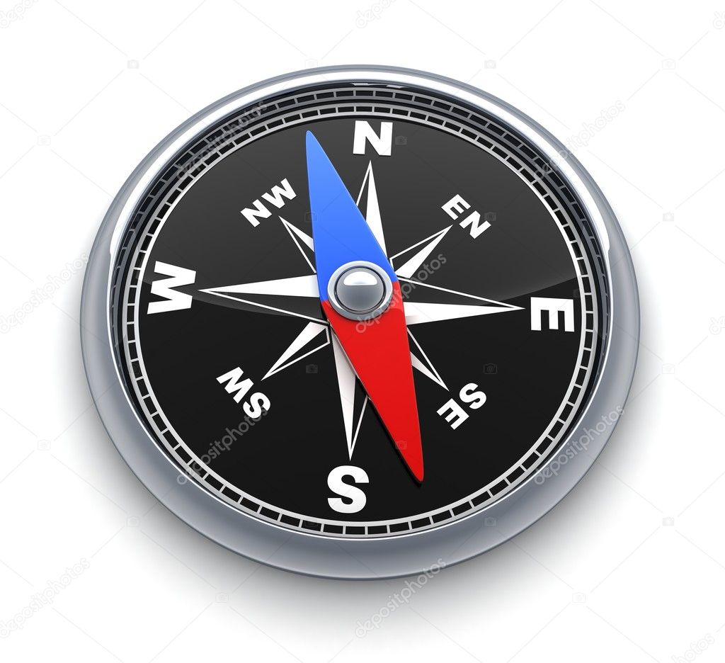 Compass 3d — Stock Photo © Vladru #9968378