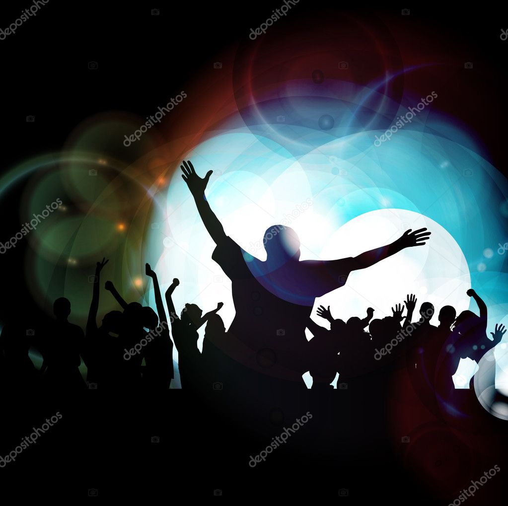 Music event background. Vector eps10 illustration. Stock Vector Image ...