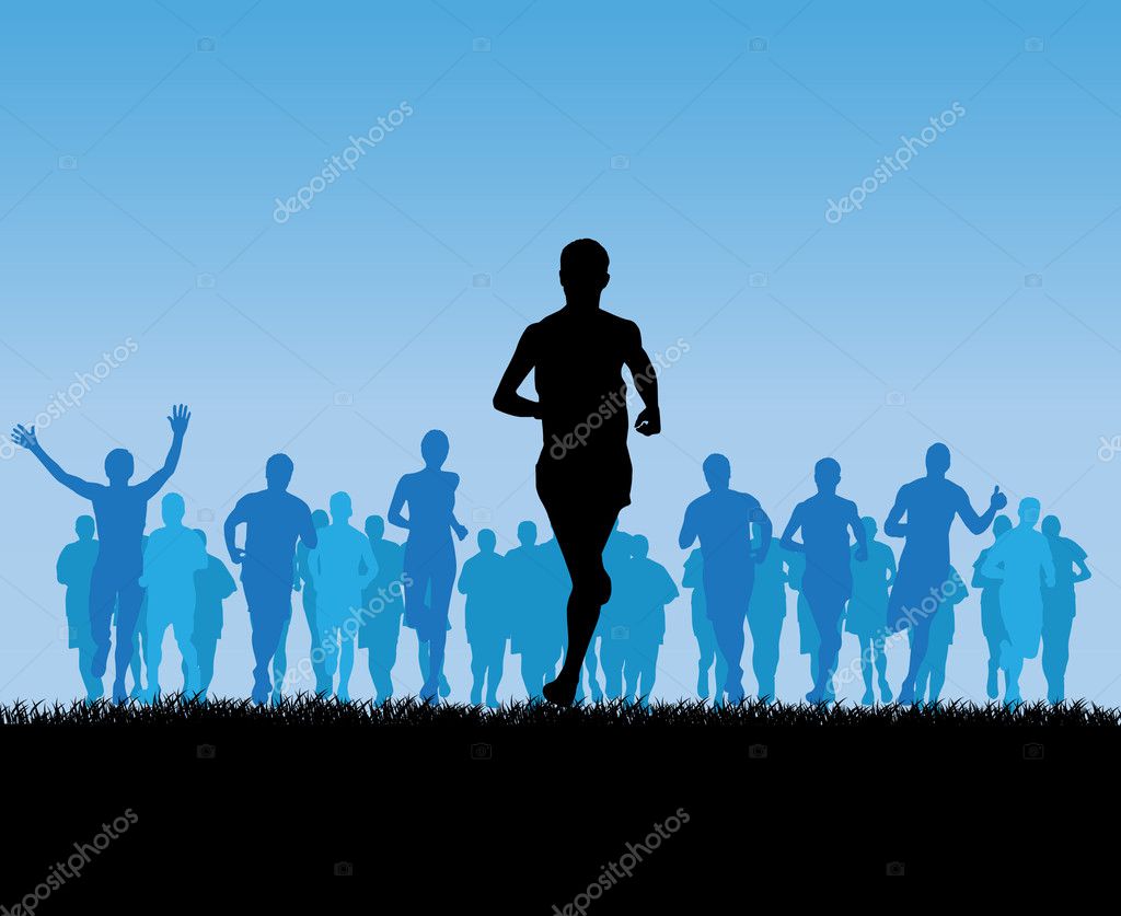 Runner Stock Vector Image by ©zeber2010 #10427160