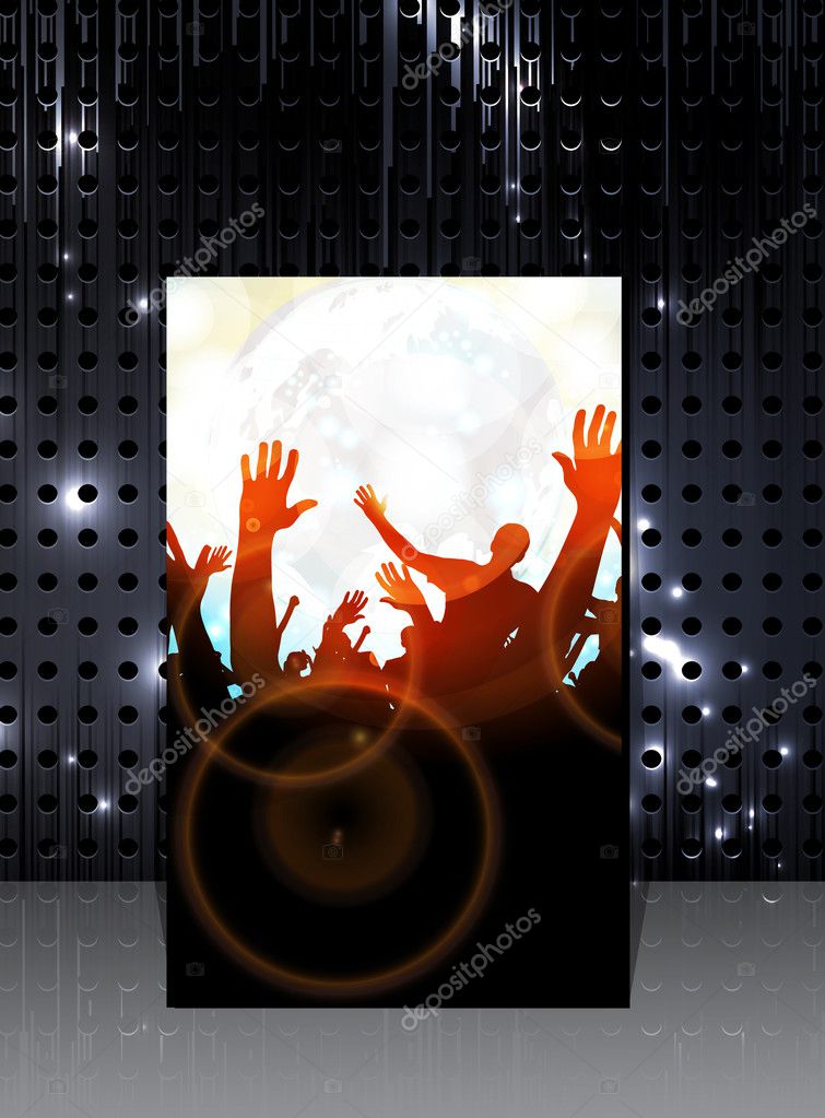 Music event background. Vector eps10 illustration. Stock Vector by ...