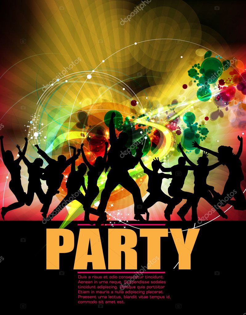 Party Vector Background Stock Vector by ©zeber2010 9352996