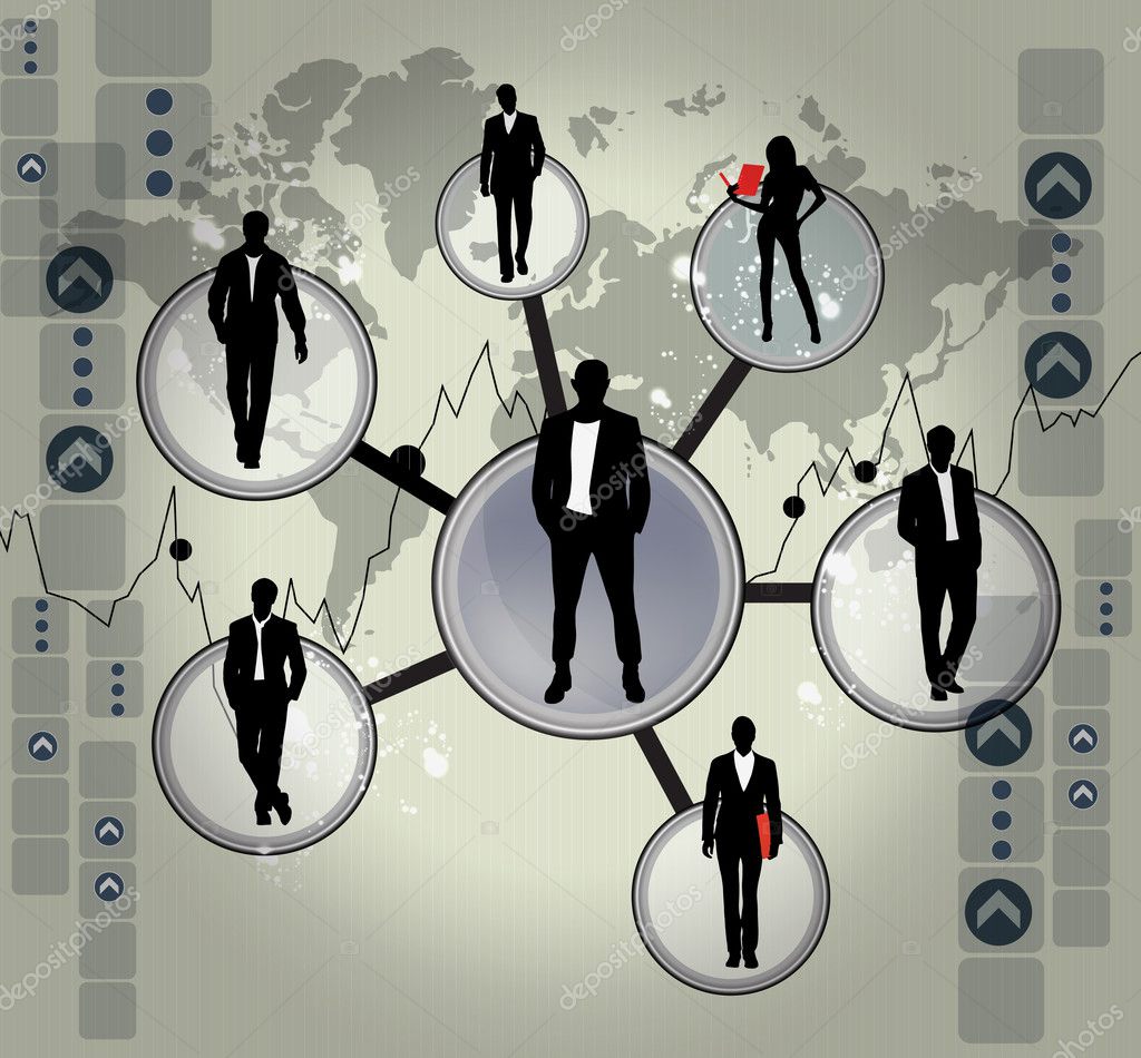 Company structure Stock Vector Image by ©zeber2010 #9354364