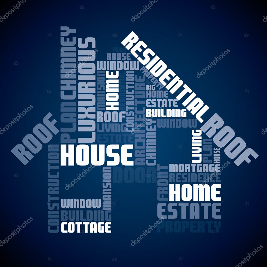 Seamless text house design Stock Vector Image by ©vipervxw #10128922