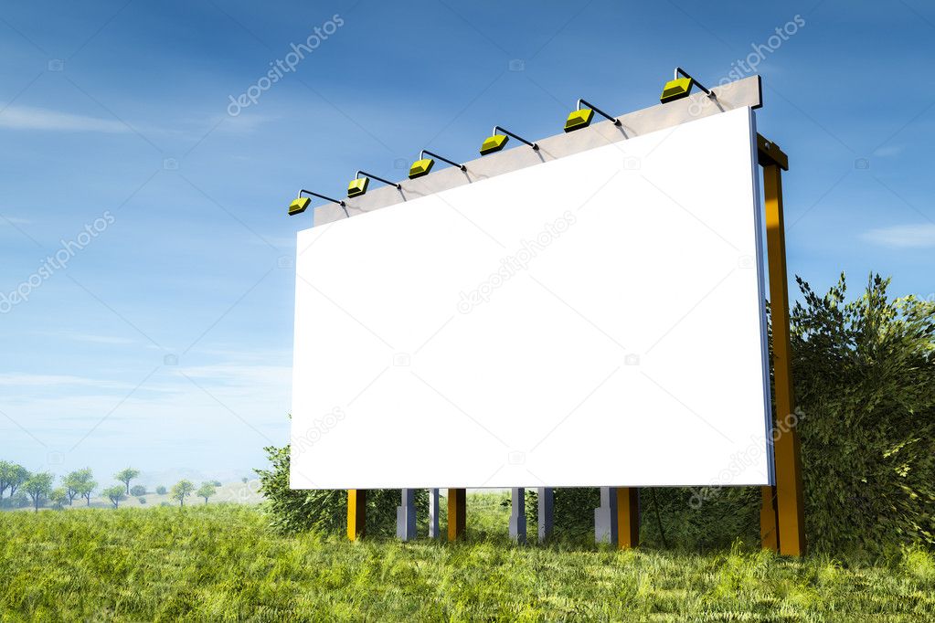 Advertising wall — Stock Photo © magann #10386445