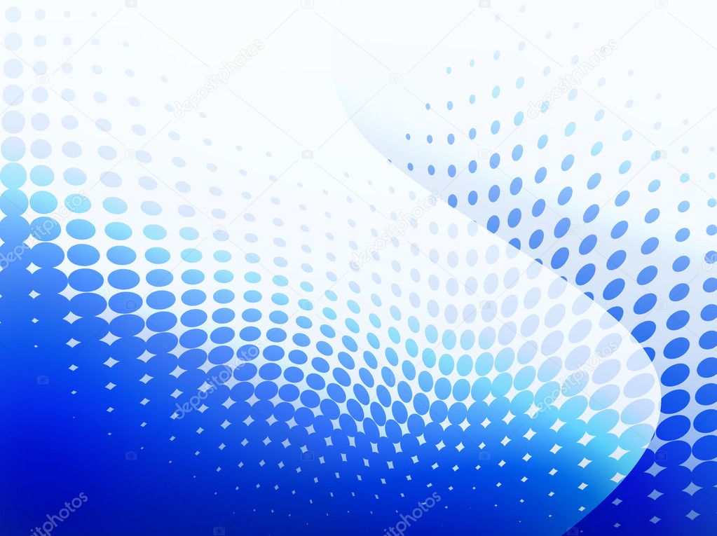 Blue dot background Stock Photo by ©szefei 9361773