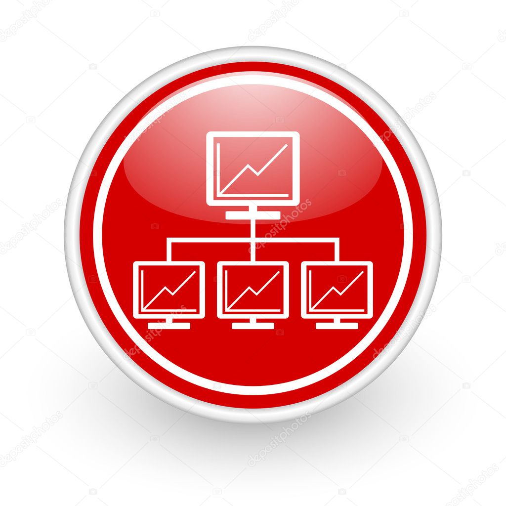 Network icon — Stock Photo © alexwhite #8867409