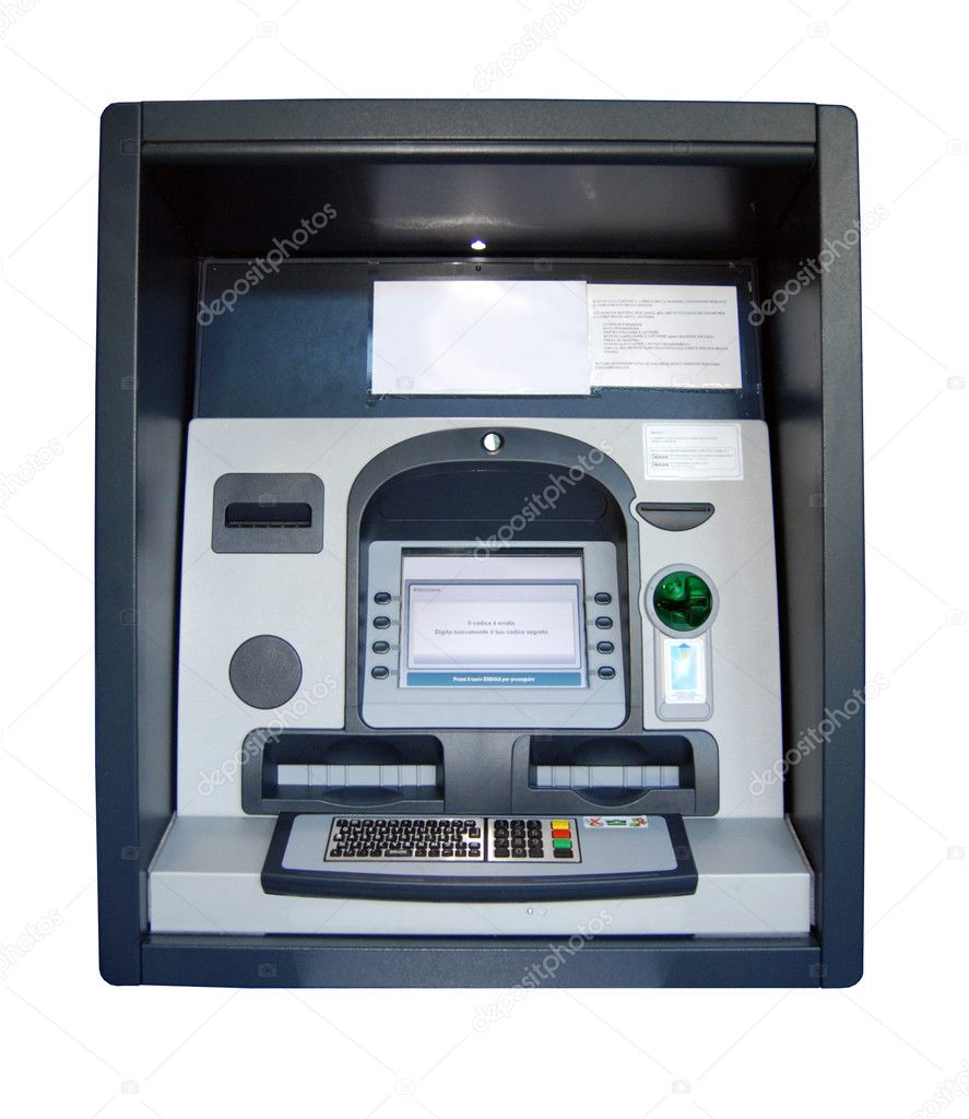ATM, Automatic Teller Machine - Cash point, dispenser #9939693 - Larastock