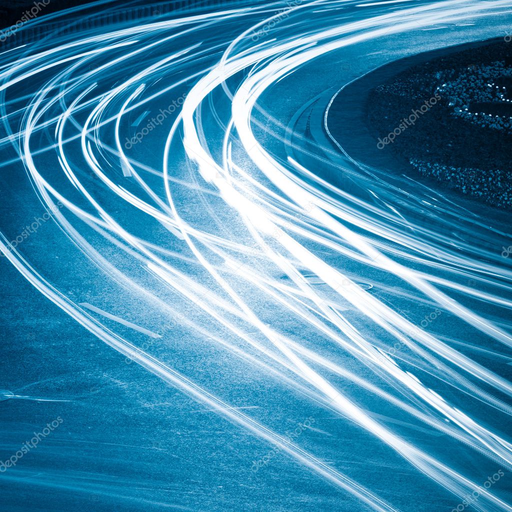 Light trails — Stock Photo © dspguy #9533736